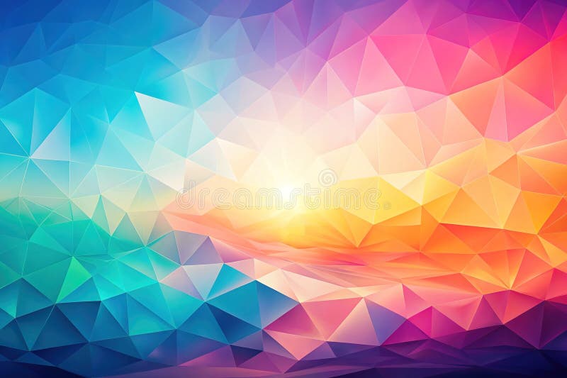 A Tranquil Polygonal Gradient Background Soft Colors and Smooth ...
