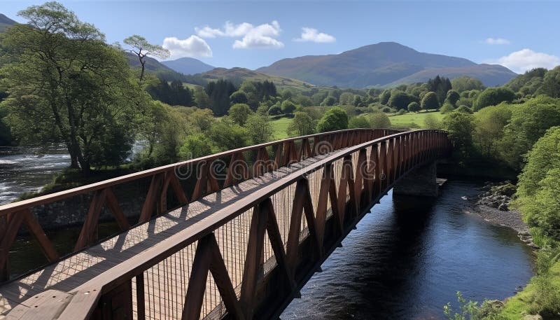 Steel Footbridge Stock Illustrations – 102 Steel Footbridge Stock ...