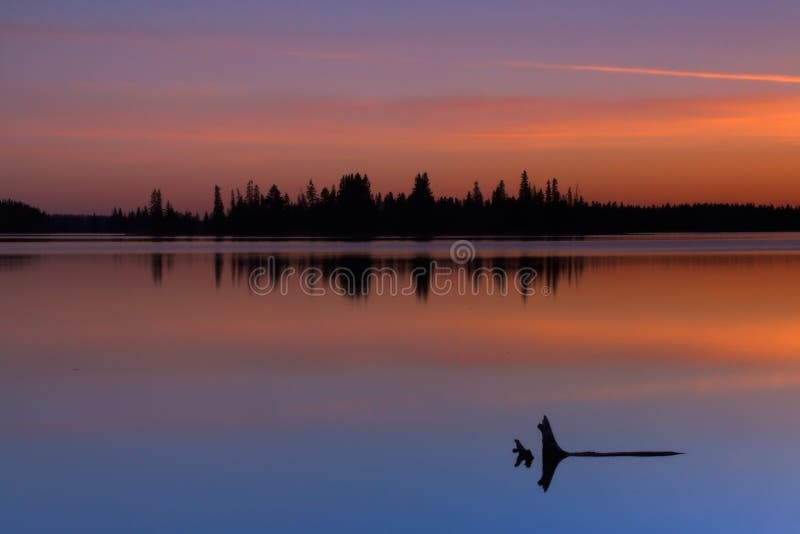 Tranquil Sunset stock image. Image of outdoors, sunset - 413217