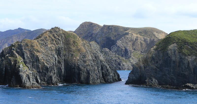 Tranquil View in Cook Strait, New Zealand Stock Photo - Image of scenic ...