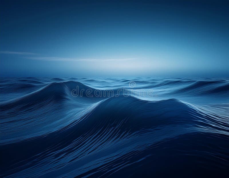 A Calming Blue and Green Geometric Pattern with Layered Squares and ...