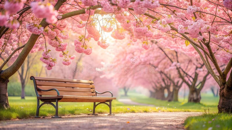 Tranquility Beneath the Blossoms: a Pastel Dream of Spring Generative ...