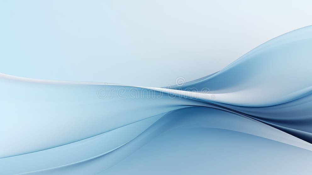 Tranquility Light Blue Tech Background Stock Illustration ...