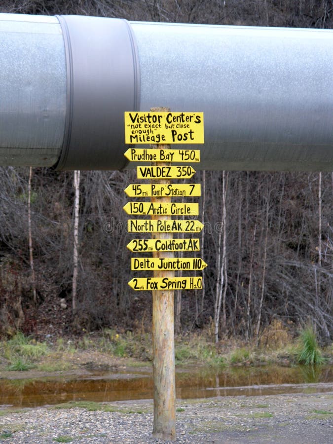 Trans-Alaska Pipeline stock image. Image of trans, resources - 12068499