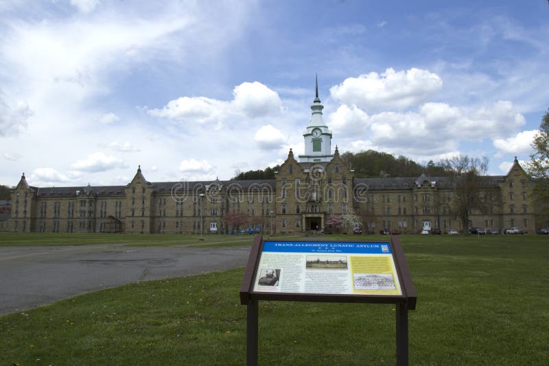 Trans-Allegheny Lunatic Asylum and Grounds Editorial Stock Photo ...