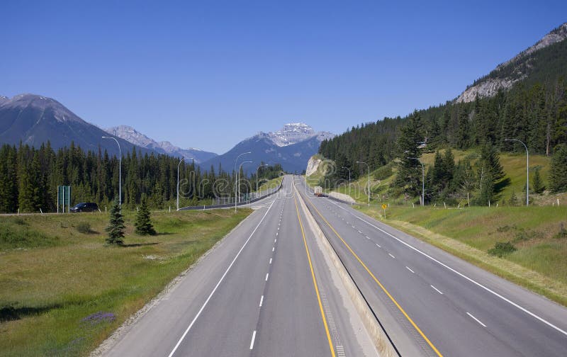 Trans Canada highway stock image. Image of canada, travel - 98840403