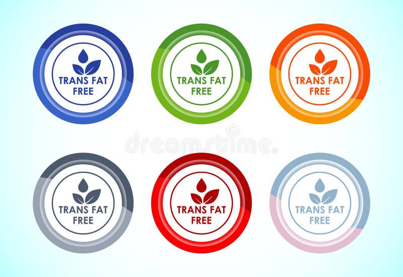 Trans Fat Free Icon Design Illustration, Zero Trans Fat Icon for ...