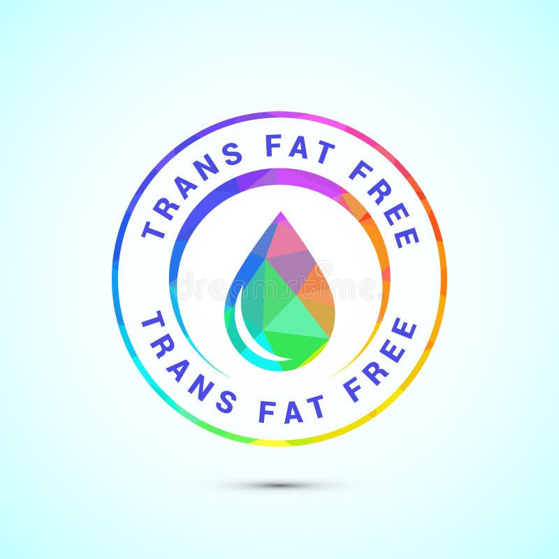 Trans Fat Free Icon Design Illustration, Zero Trans Fat Icon for ...