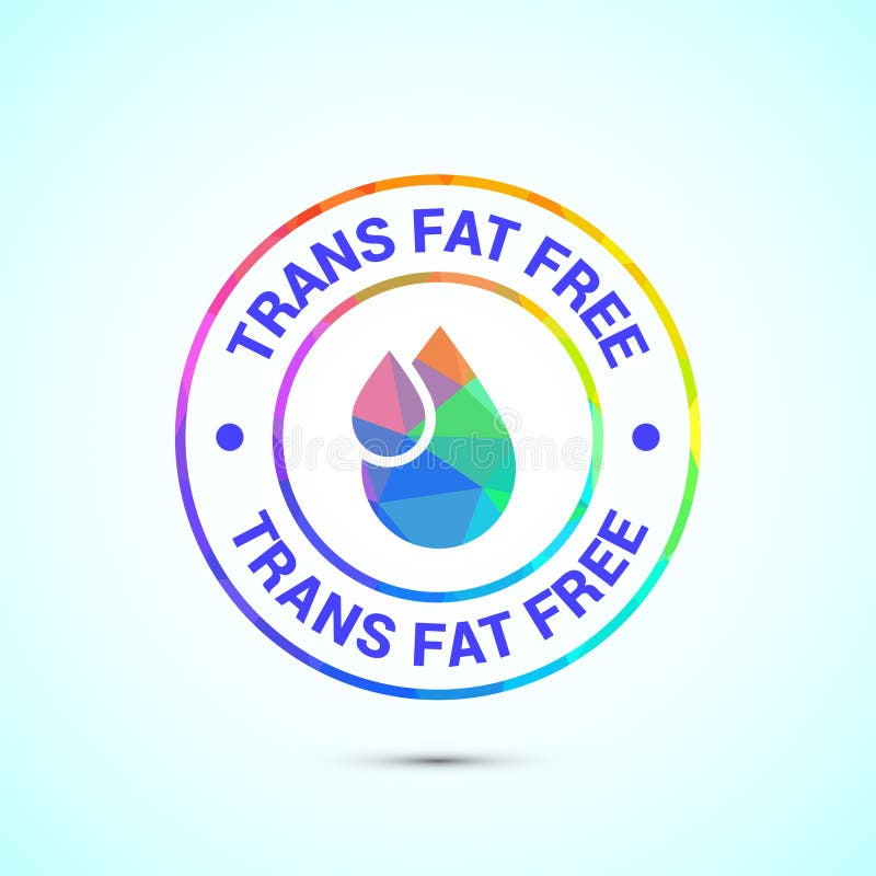 Trans Fat Free Icon Design Illustration, Zero Trans Fat Icon for ...