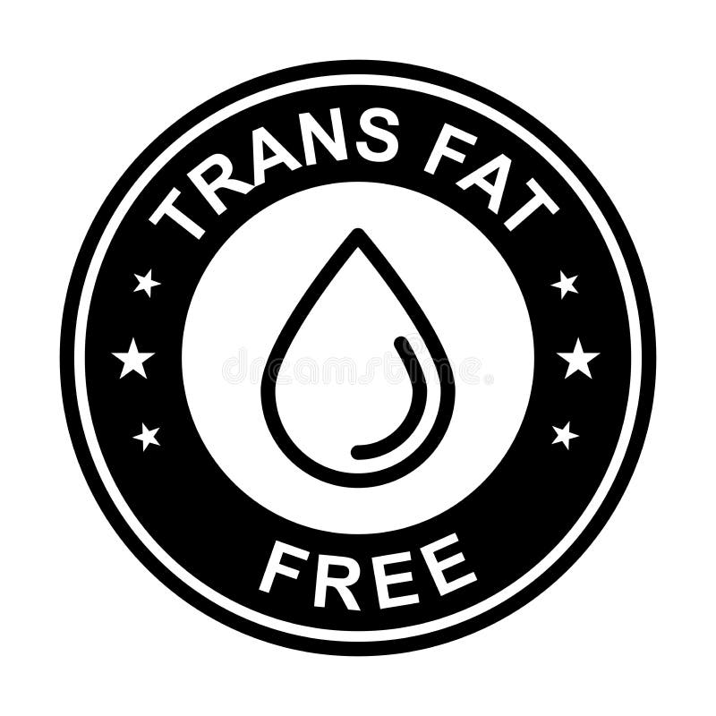 Trans Fat Free Icon Vector For Graphic Design Logo Website Social Media Mobile App Ui