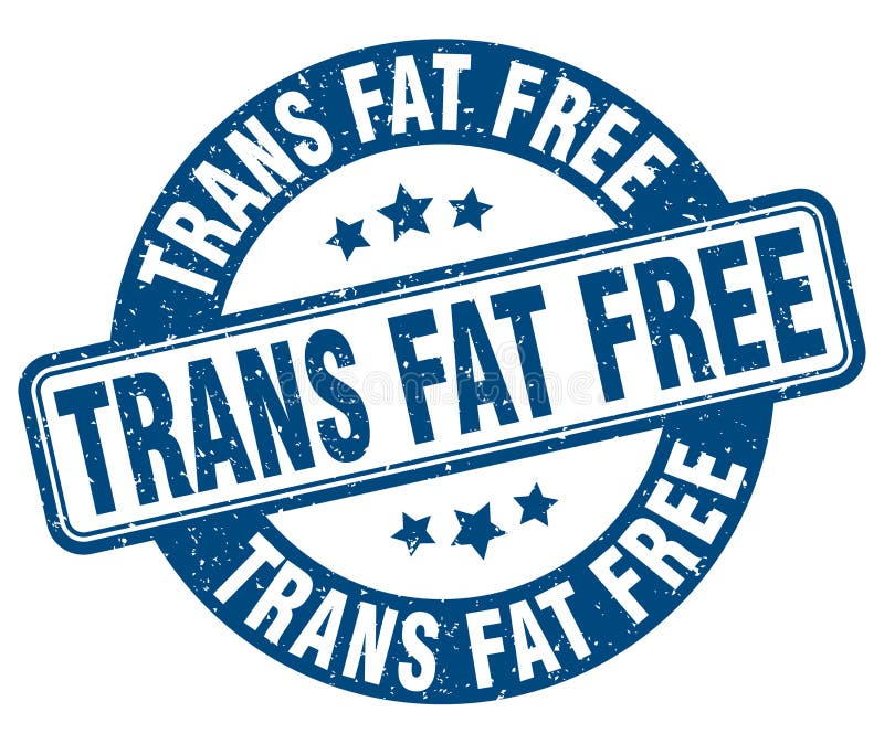 Trans Fat Free Stamp. Trans Fat Free Label. Round Grunge Sign Stock ...