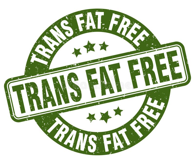 Trans Fat Free Stamp. Trans Fat Free Label. Round Grunge Sign Stock ...