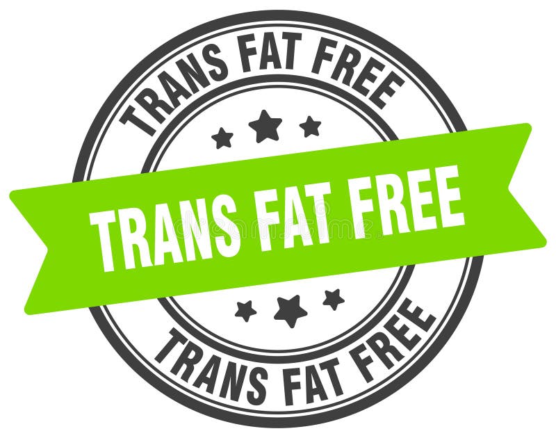 No trans fat sign or stamp stock vector. Illustration of graphic ...