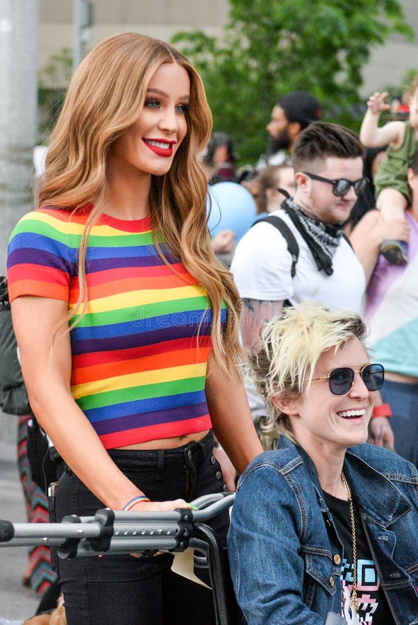 Trans March in Toronto editorial stock photo. Image of support - 151551563