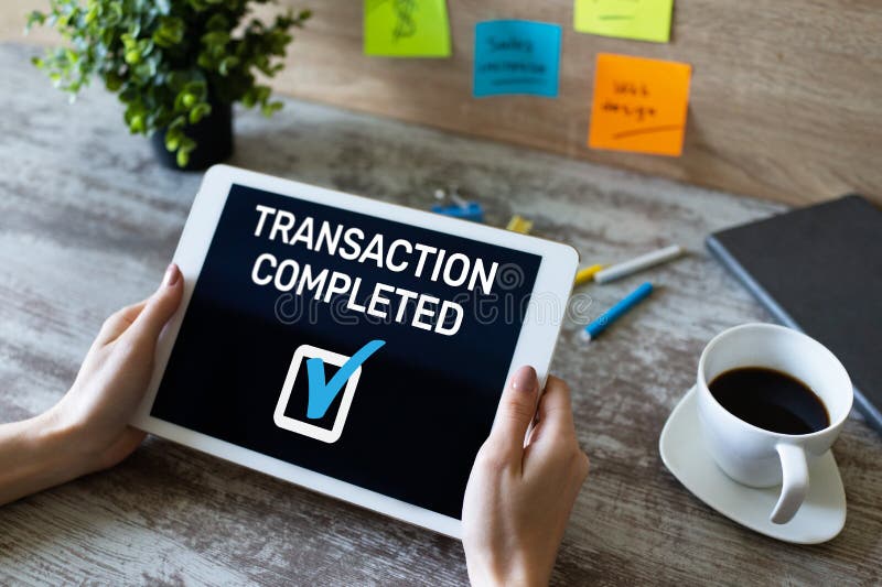 Transaction complete stock image. Image of currency, purchase - 3545261