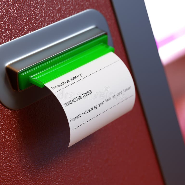 Transaction denied stock photo. Image of business, credit - 43600632