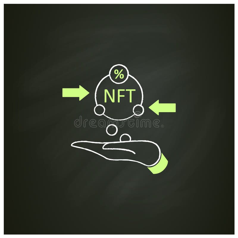 Transaction Fees Chalk Icon Stock Vector - Illustration of mining ...