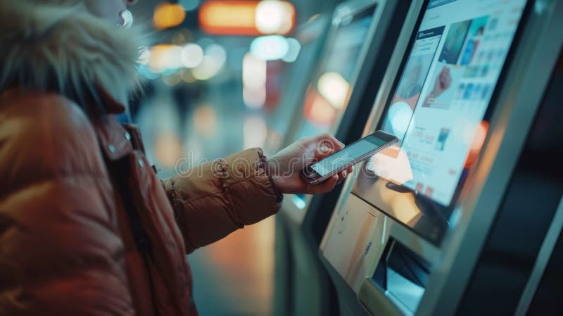 Transaction Process Using Smartphone Contactless Payment Terminal ...