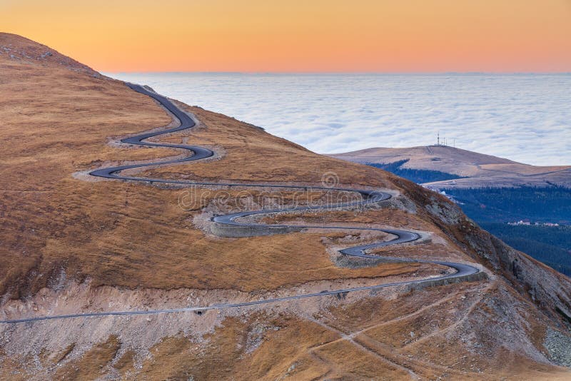 Transalpina road 2145m stock photo. Image of calm, road - 74557052