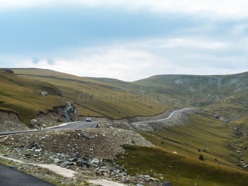 TRANSALPINE view stock image. Image of romania, view - 37572817