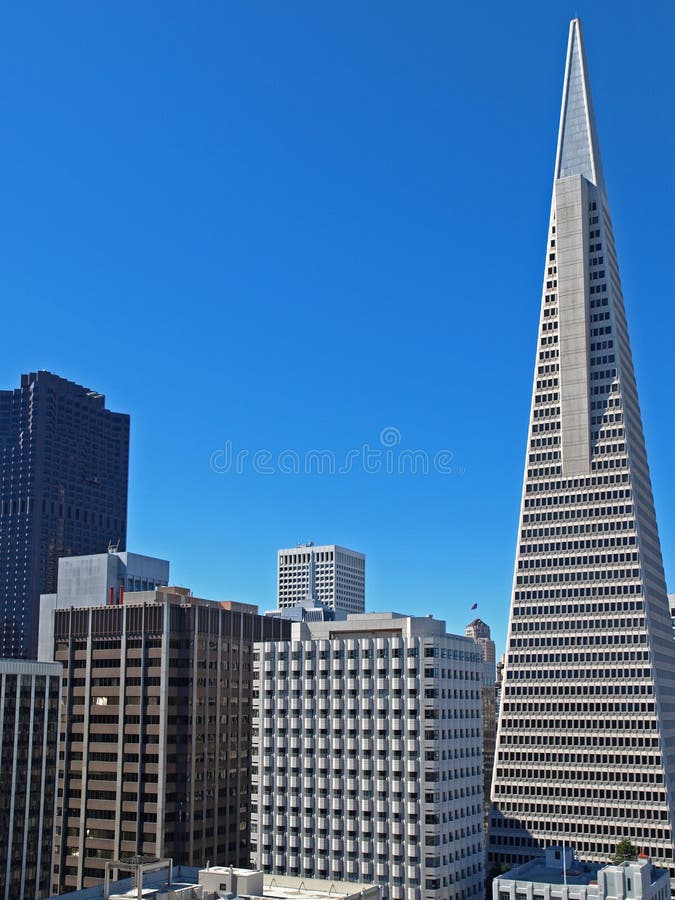 Transamerica pyramid editorial image. Image of landmark - 11141955