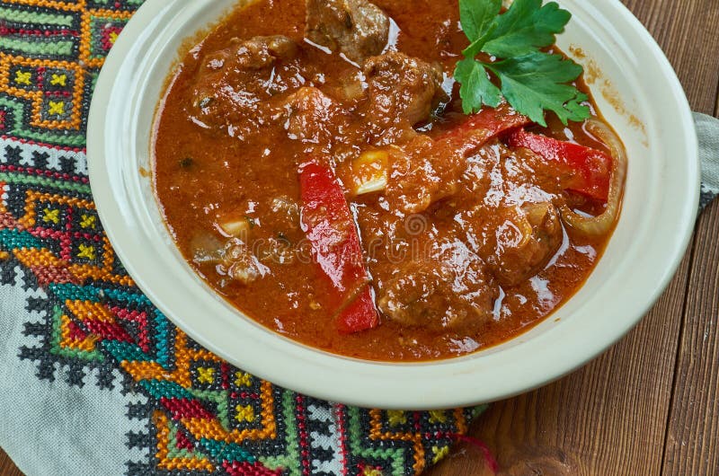 Transcarpathian Bohrach stock image. Image of tasty - 102801115