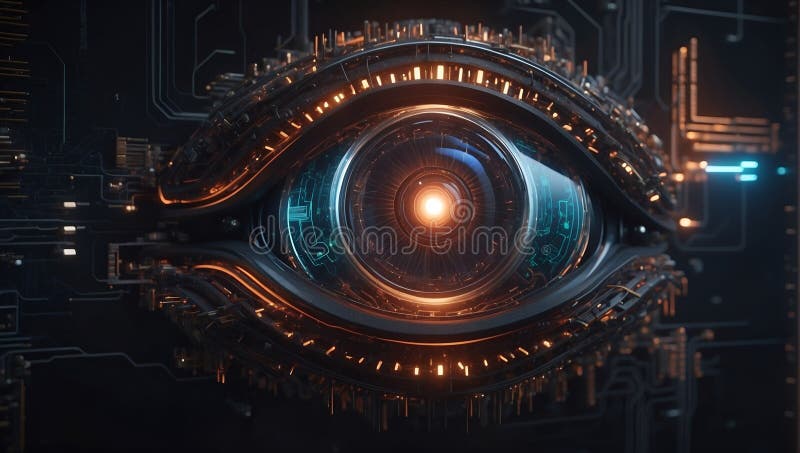 Transcendent Technosphere: 3D Exploration of the Digital Eye S Essence ...