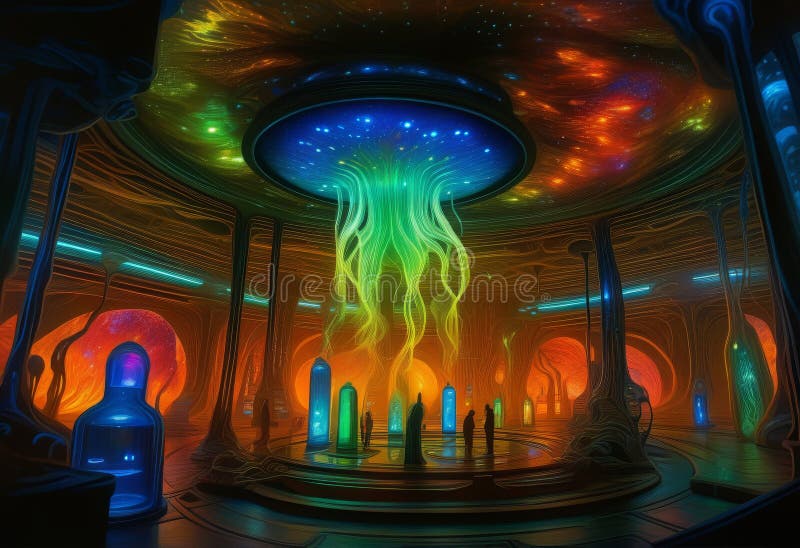 The Transcendent Beauty of an Otherworldly Laboratory Stock ...