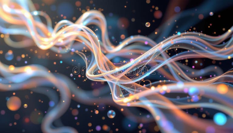 Transcendent Ether Trails in Soft Iridescent Flows, Inspired by Fantasy ...