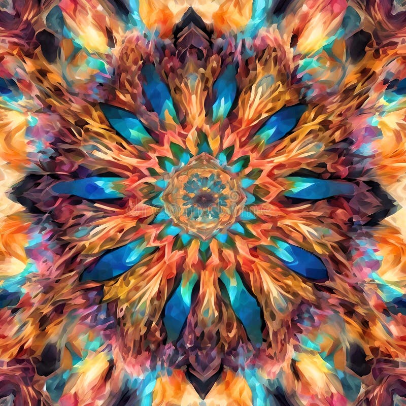 Transcendent Symphony: a Mesmerizing Transparent Kaleidoscope of ...