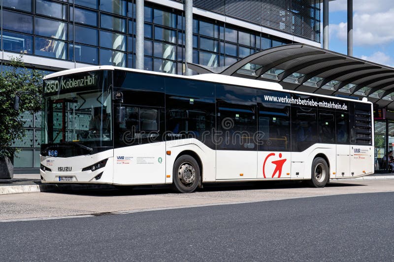 Transdev bus editorial photo. Image of mittelrhein, travel - 325898311