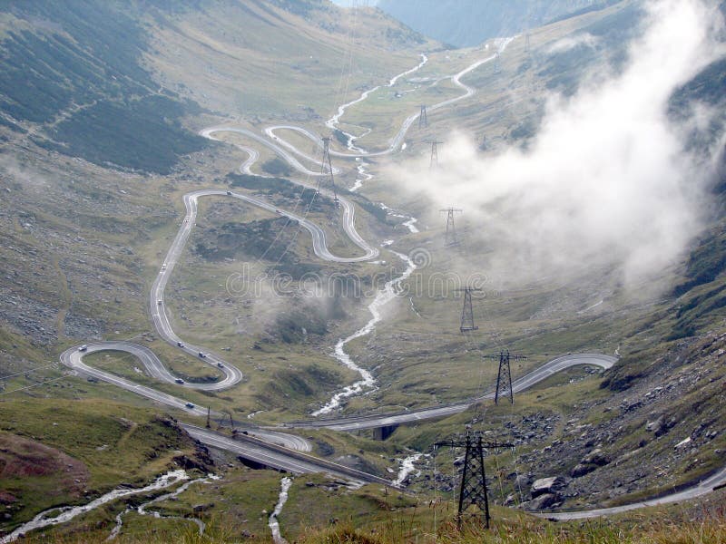 Transfagarasan stock photo. Image of mountain, road, roumania - 17309922