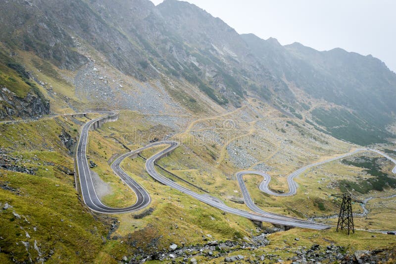 Transfagarasan Nella Transilvania, Romania Immagine Editoriale ...