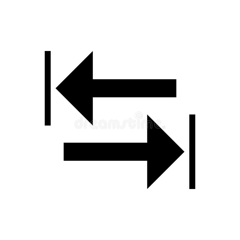 Transfer Arrow Icon Elegant Blue Round Button Illustration Stock Vector ...