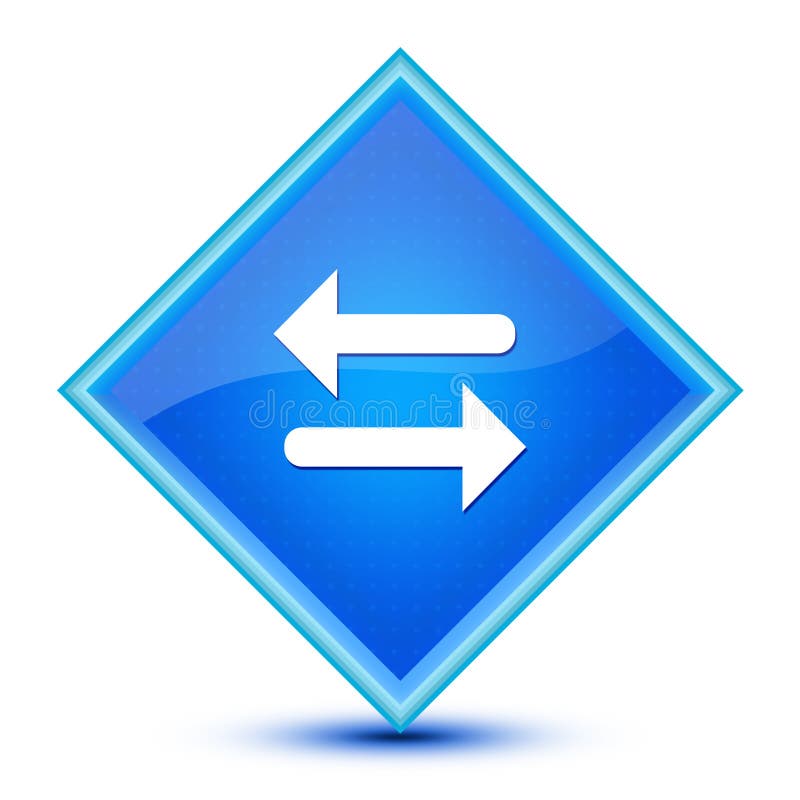 Transfer Arrow Icon Artistic Line Abstract Blue Background Illustration ...