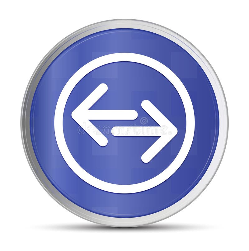 Transfer Arrow Icon Gold Round Button Golden Coin Shiny Frame Luxury ...