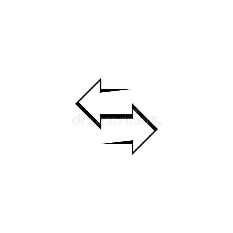 Transfer Arrows Icon. Linear Simple Element Illustration Stock Vector ...