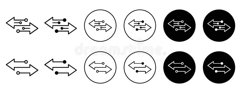 Transfer Arrows Icon Outline Flat Icon Stock Vector - Illustration of ... Transfer Arrows Icon Outline Flat Icon Stock Vector - Illustration of ...