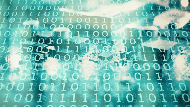 Computer Chip Algorithm, New Technology Intro Background Stock Video - Video of technology ...