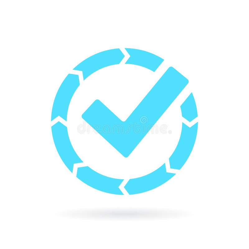 Vector completed stamp stock vector. Illustration of filled - 31258902