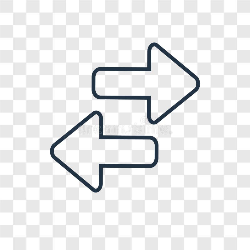 Transfer Icon Vector Isolated on White Background, Logo Concept Stock ...