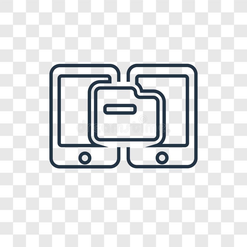 Transfer Icon Vector Isolated on White Background, Logo Concept Stock ...