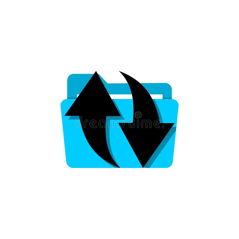 File Transfer Arrows Stock Illustrations – 1,527 File Transfer Arrows ...