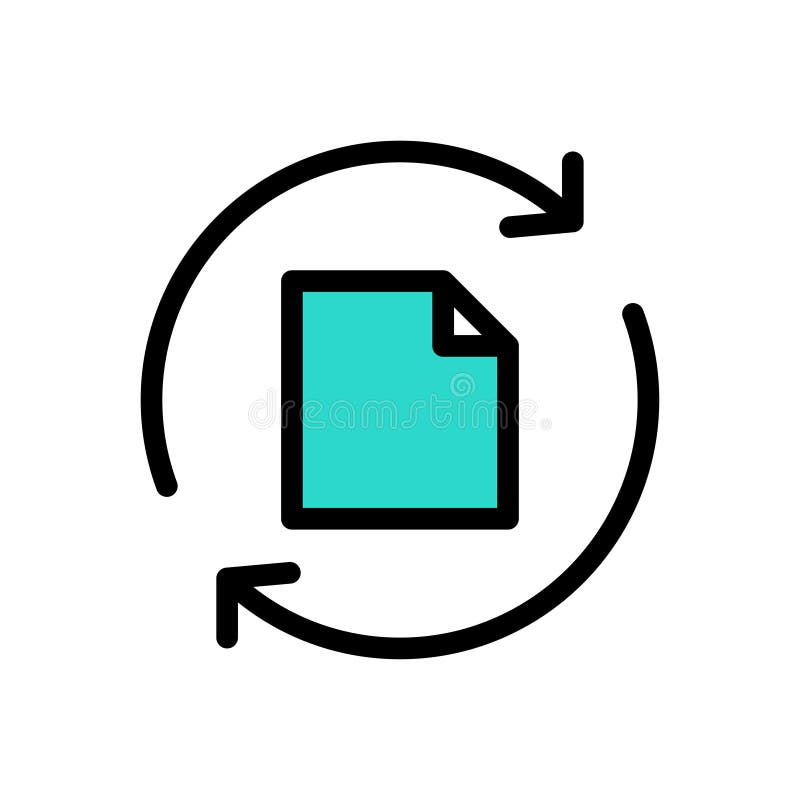 Transfer File Icon or Logo Isolated Sign Symbol Vector Illustration ...