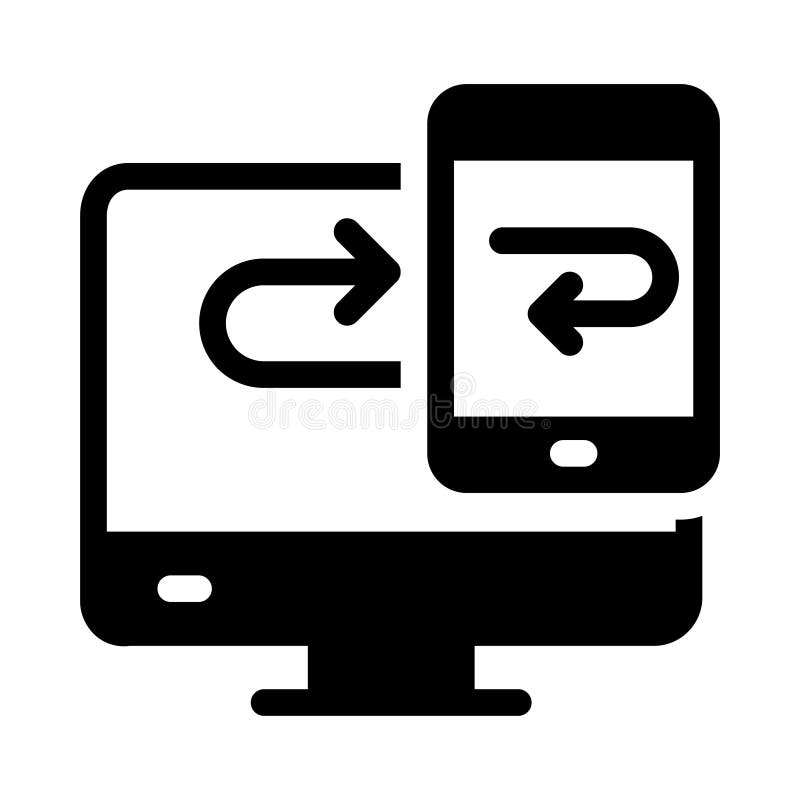 Transferring Files Icon Stock Illustrations – 73 Transferring Files ...