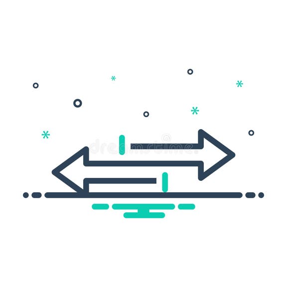 Mix Icon for Transfer, Displacement and Data Stock Vector ...