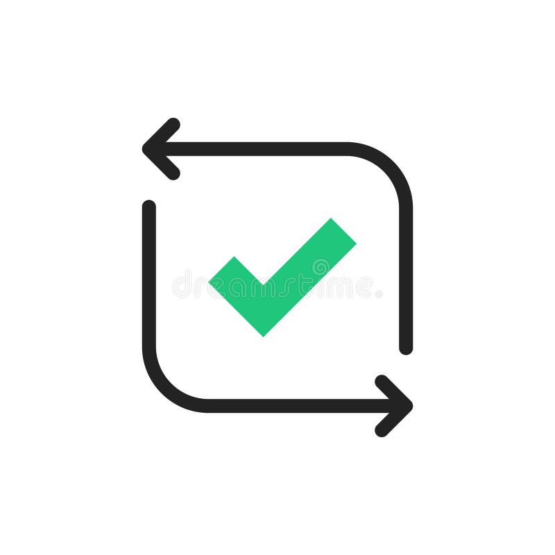 Transfer or Migrate Icon Like Easy Cash Flow Stock Vector ...