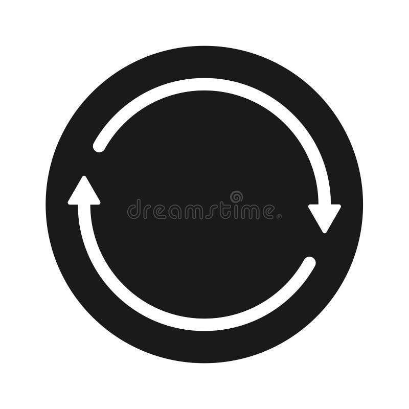 Round Arrow Black Stock Illustrations – 63,113 Round Arrow Black Stock ...