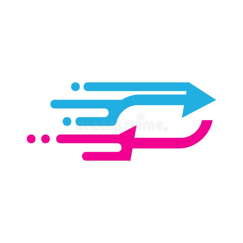 Transfer Speed Logo Icon Design Stock Vector - Illustration of ...