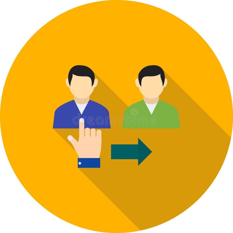 Transfer between User Accounts Vector Icon Symbol Isolated on White ...